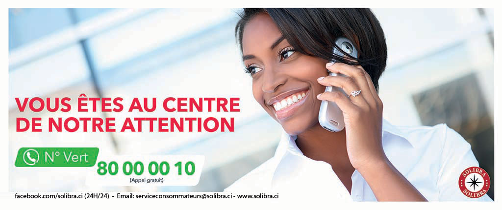 Service Consommateurs - Solibra